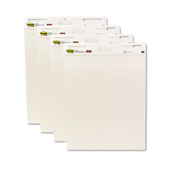 Self-Stick Easel Pads, 25 x 30, White, 4 30-Sheet Pads/Carton $145.50