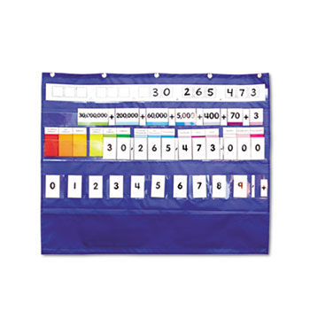 Place Value Pocket Chart, 33 1/2 x 26 1/4 $32.73